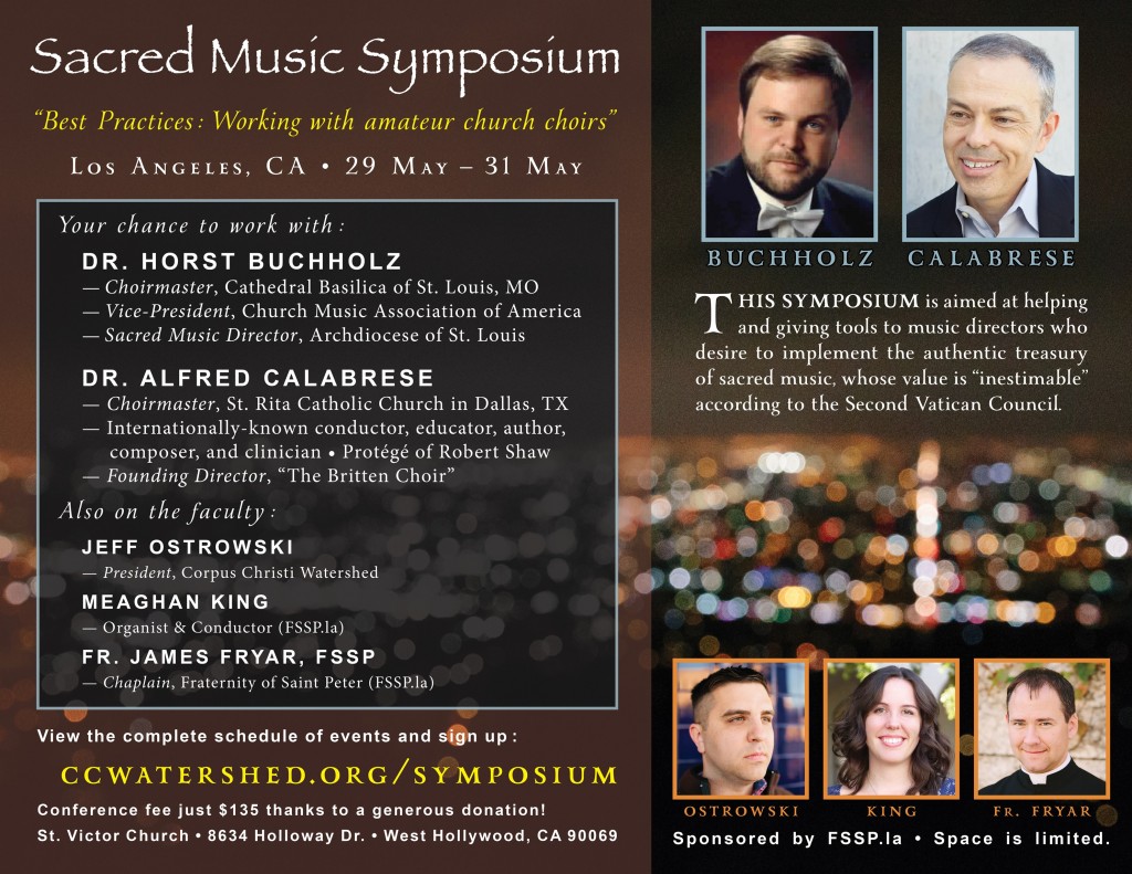 Los Angeles Symposium | Church Music Association of America
