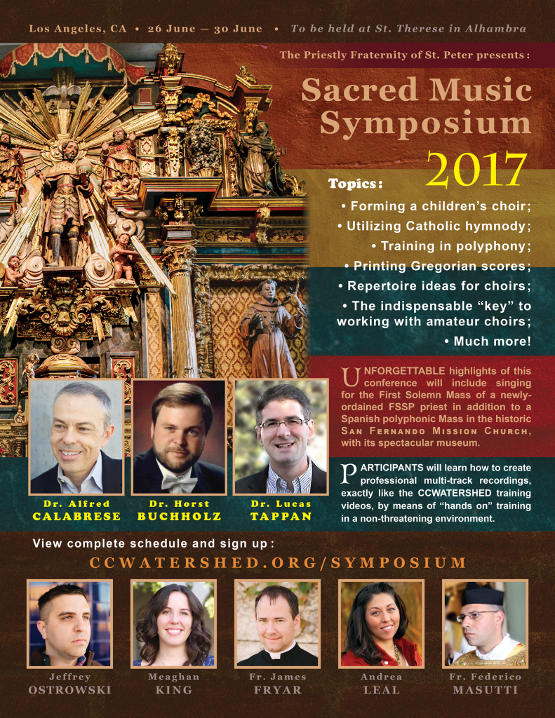 2017 Sacred Music Symposium – Corpus Christi Watershed | Church Music ...